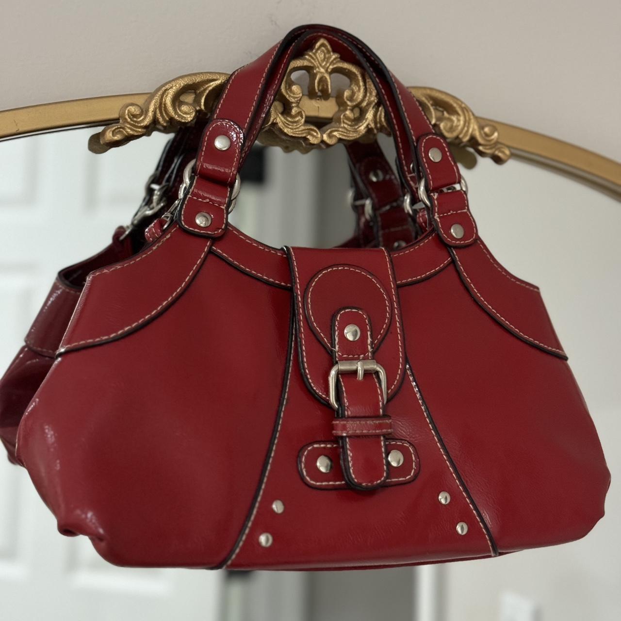 Red Purse *Perfect red bag for fall / winter*... - Depop