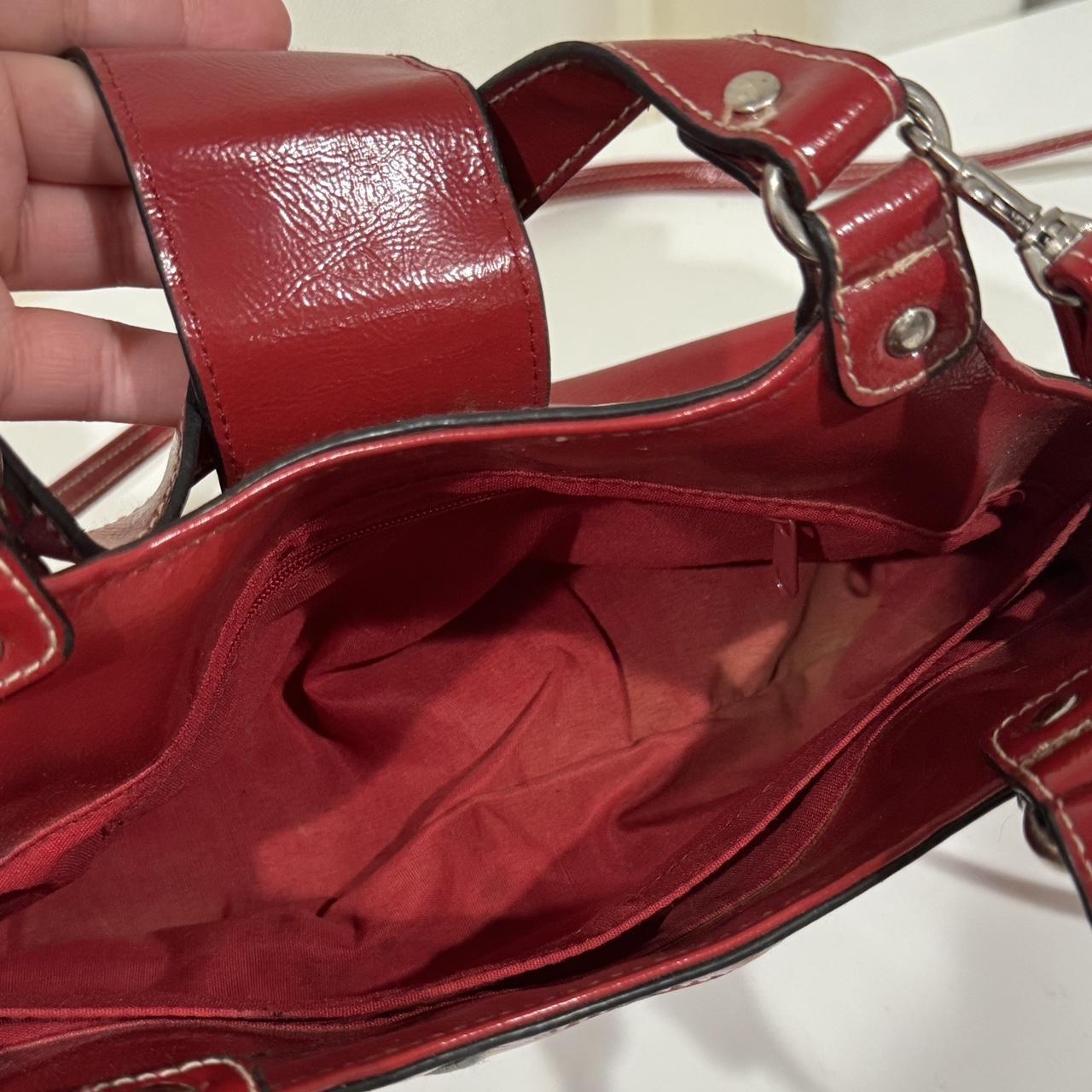 Red Purse *Perfect red bag for fall / winter*... - Depop