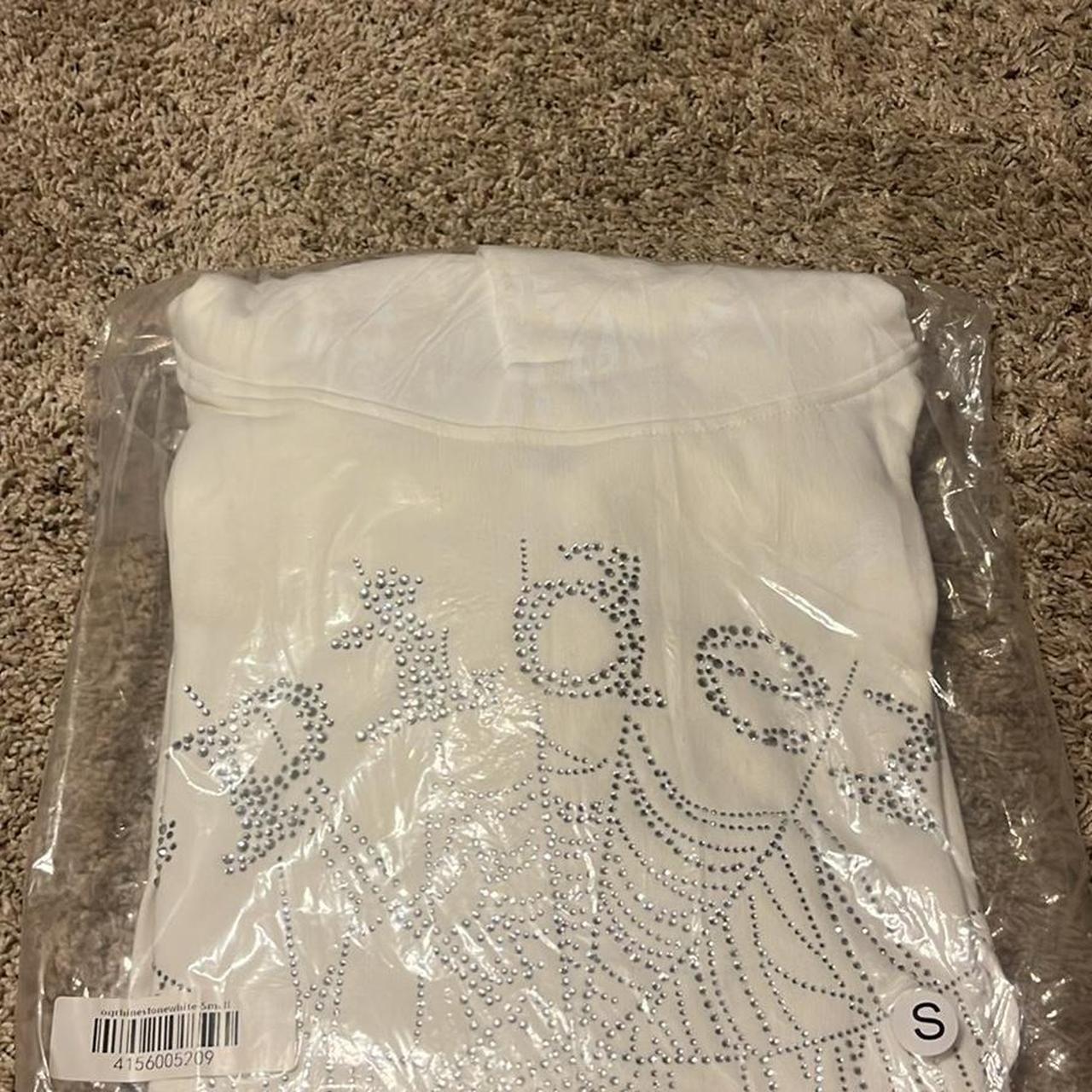 SPIDER rhinestone hoodie Size small Unopened - Depop