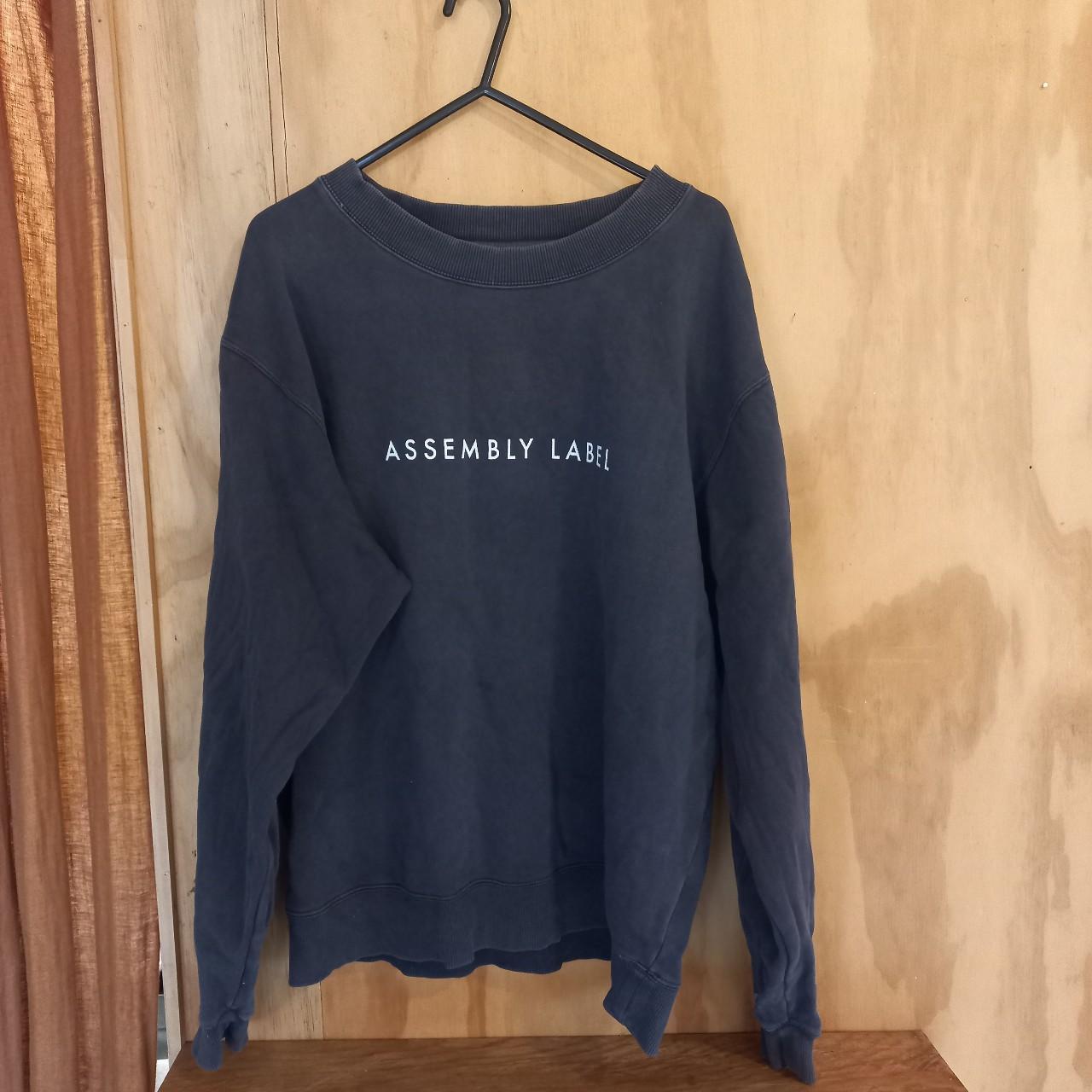 Assembly label jumper size 10, faded navy. Small... - Depop
