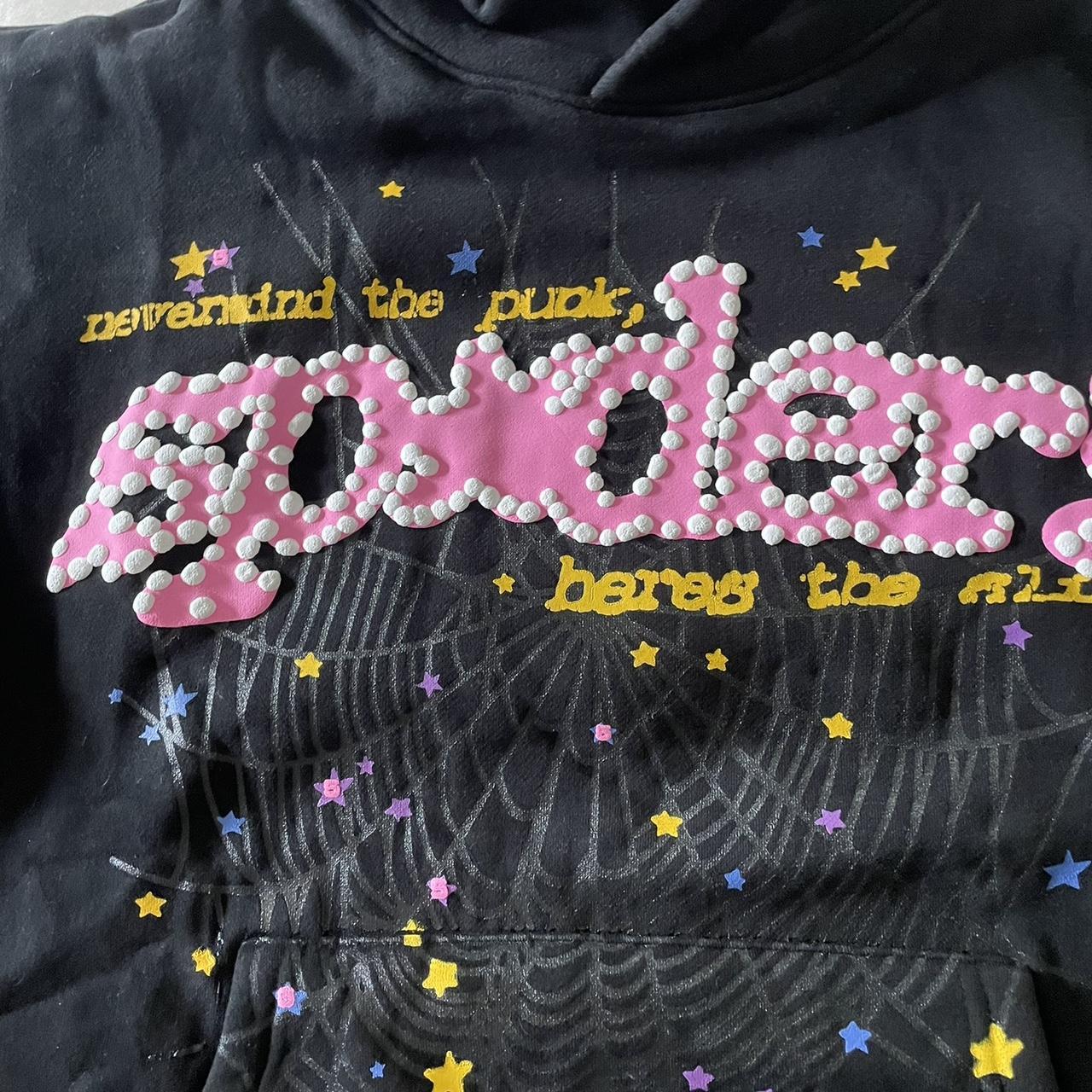 New Black Spider Hoodie With all tags In great... - Depop