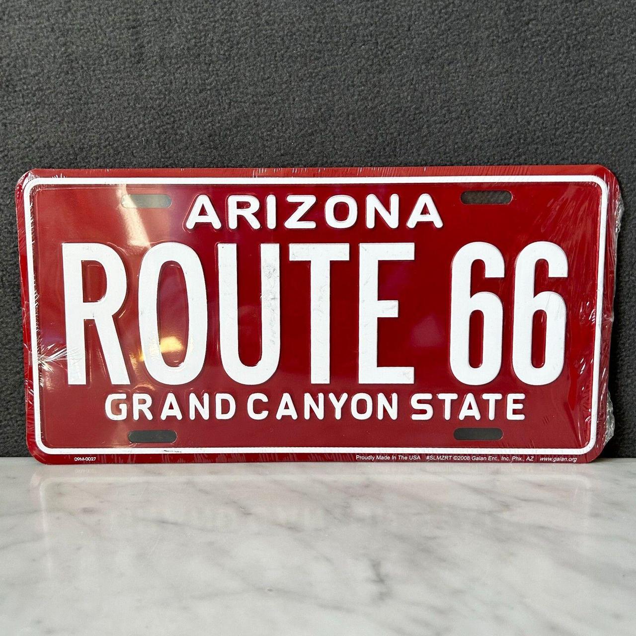 Arizona Route 66 License Plate Arizona Route 66... | Depop