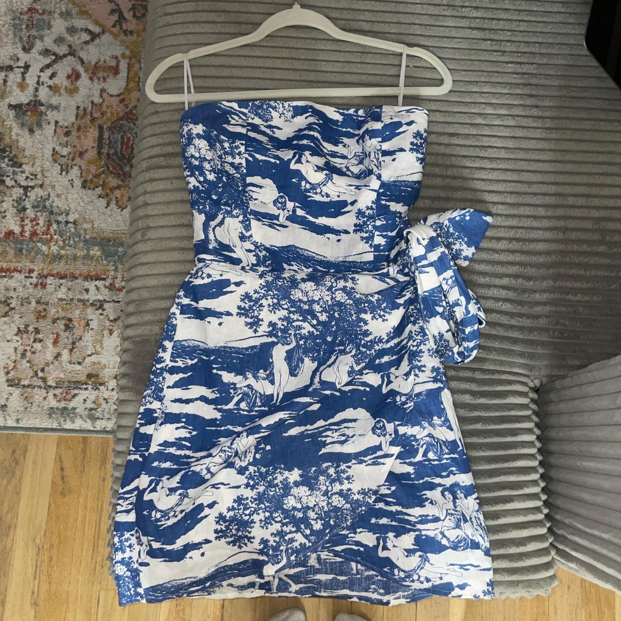 Reformation turnip dress toscana print. Like new.... | Depop