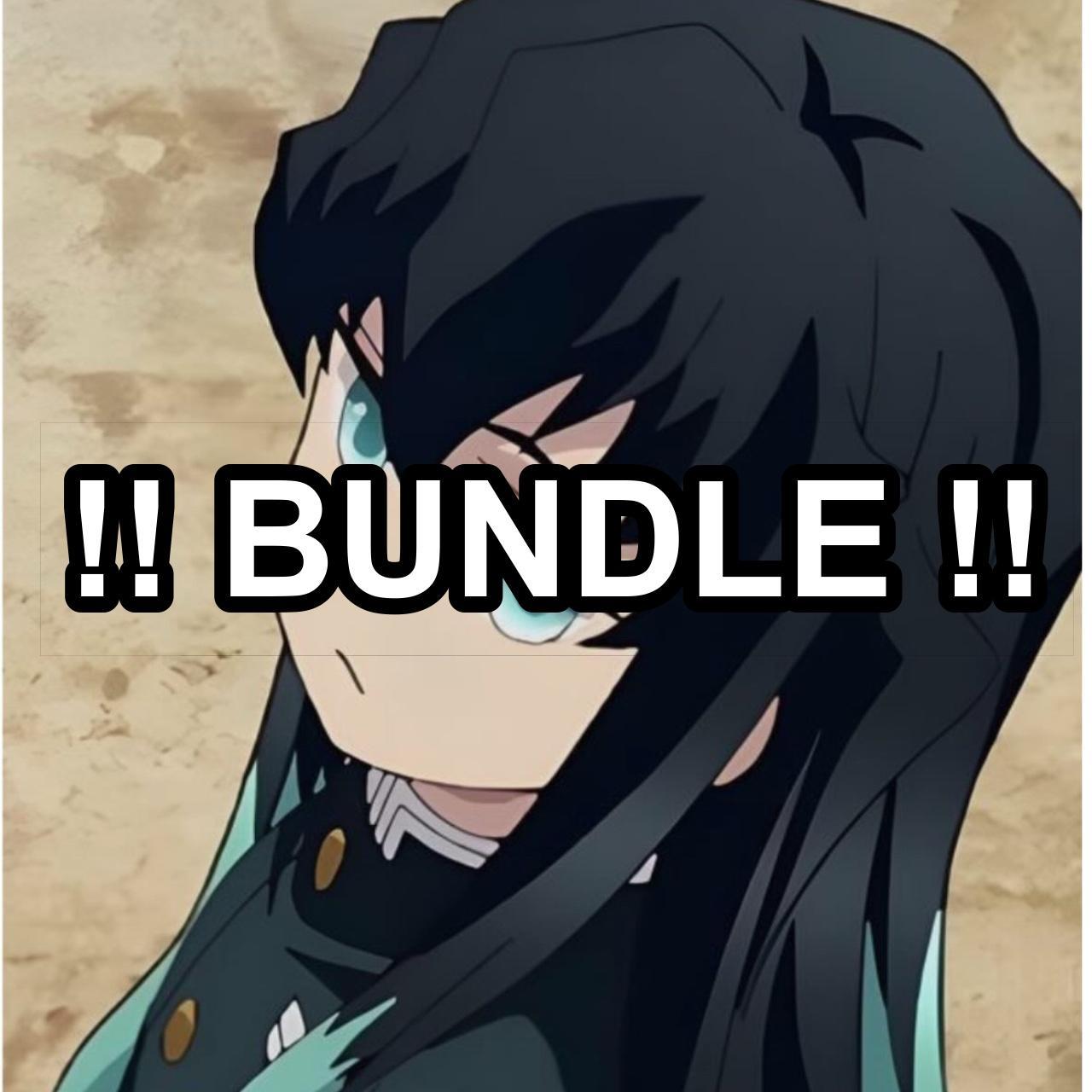 DEMON SLAYER MUICHIRO TOKITO MERCH BUNDLE -not... | Depop