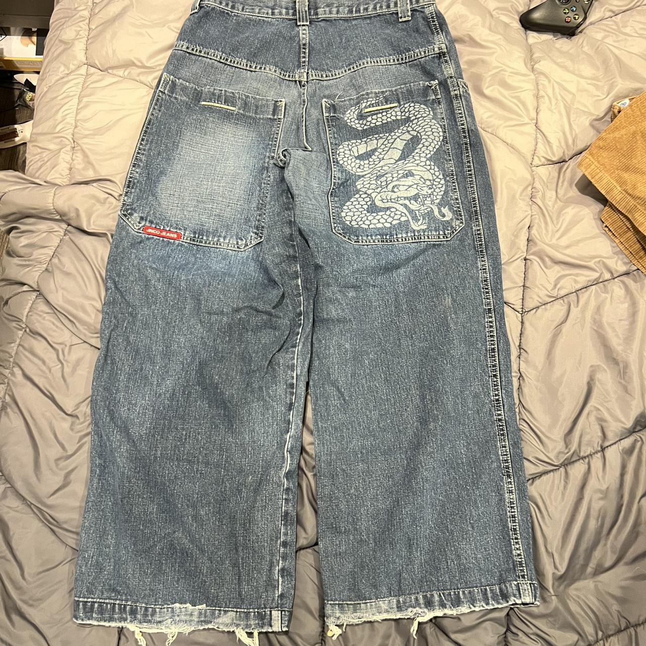JNCO Biting snakes #vintage #y2k #baggy #jnco ... | Depop