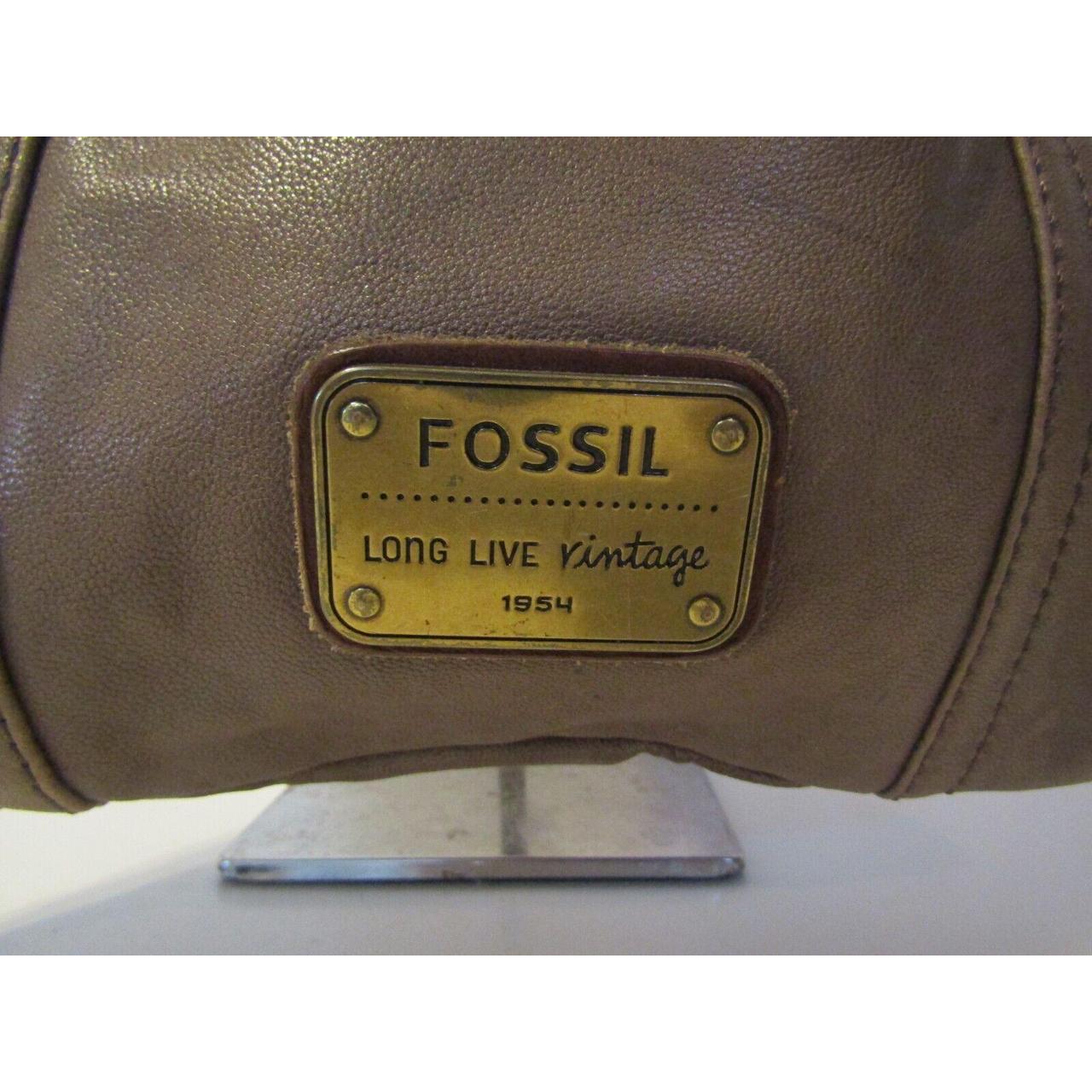 Description: Fossil Long Live Vintage 1954 Brown... - Depop