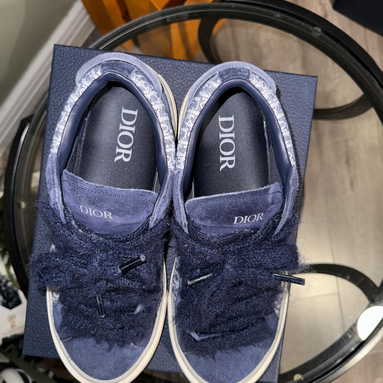 Dior B33 Tennis Suede Canvas Sneaker Comes with... - Depop