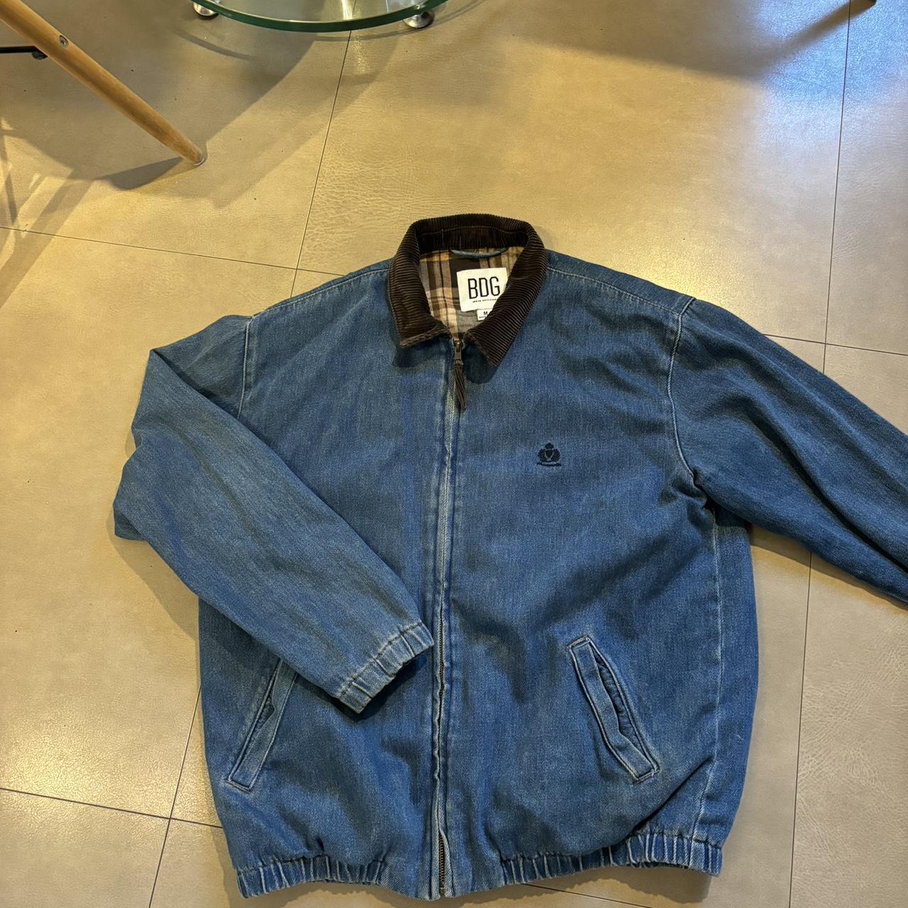 BDG Urban Outfitters Denim Harrington Jacket size M - Depop