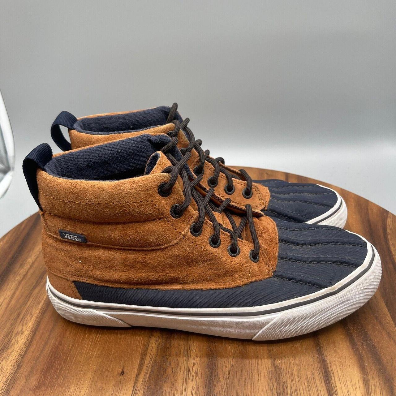 Vans Skate Hi Duck Boots Womens Size 9 Brown Winter... | Depop