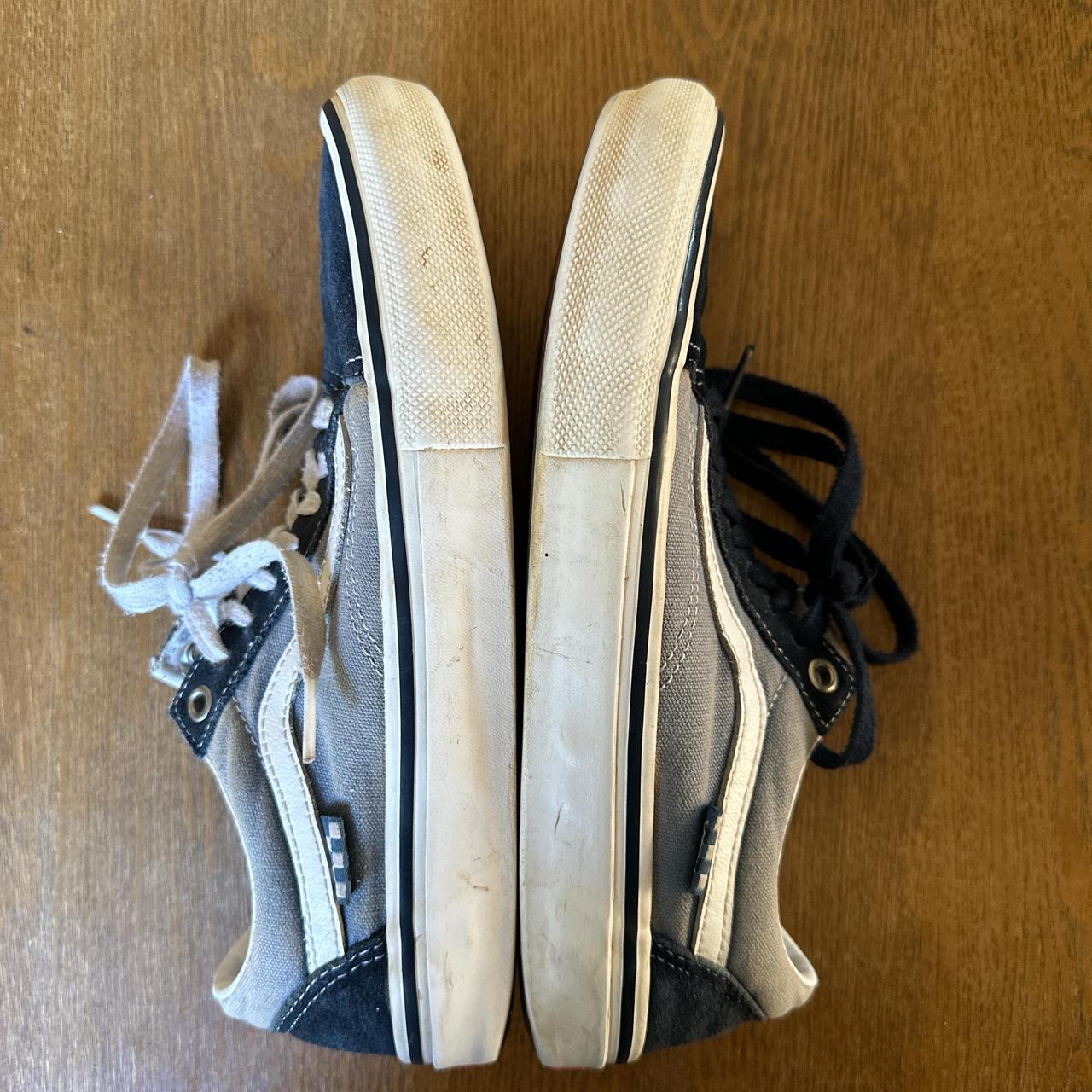 Vans Pop Cush Skateboarding shoes, size 7.5. Canvas... - Depop