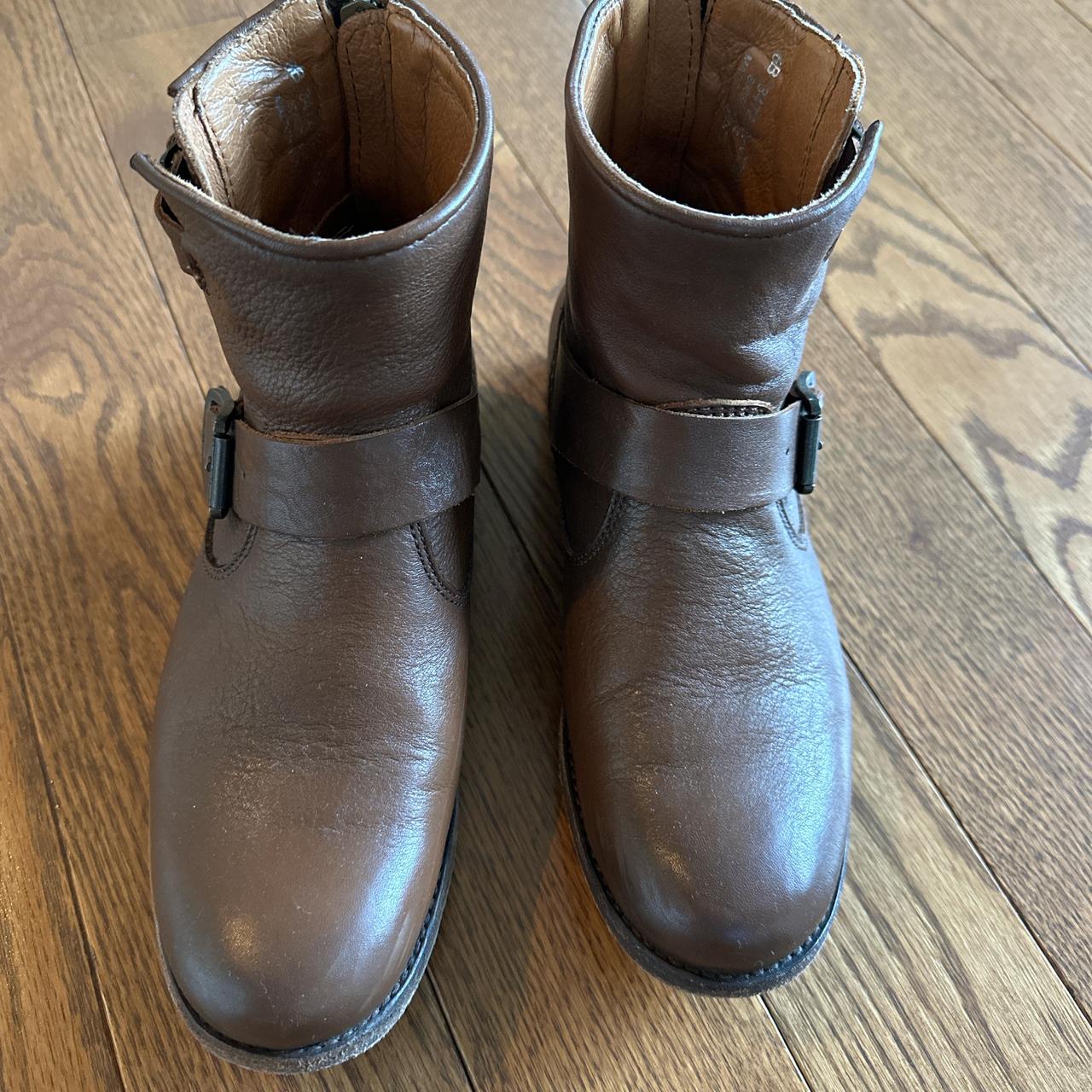 Women Frye leather size 6 - used, good condition - Depop
