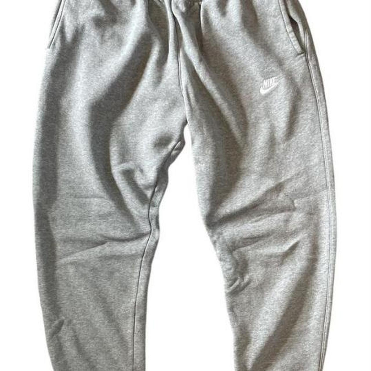 Fits like LARGE Grey Nike Pants In great condition... - Depop