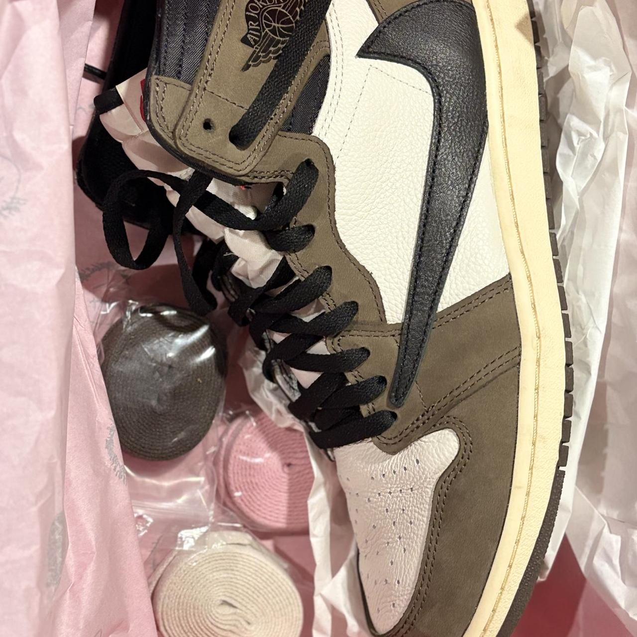 Travis Scott Jordan 1 High travis scott, jordan 1,... | Depop