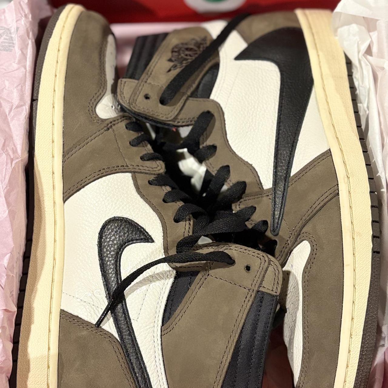 Travis Scott Jordan 1 High travis scott, jordan 1,... | Depop