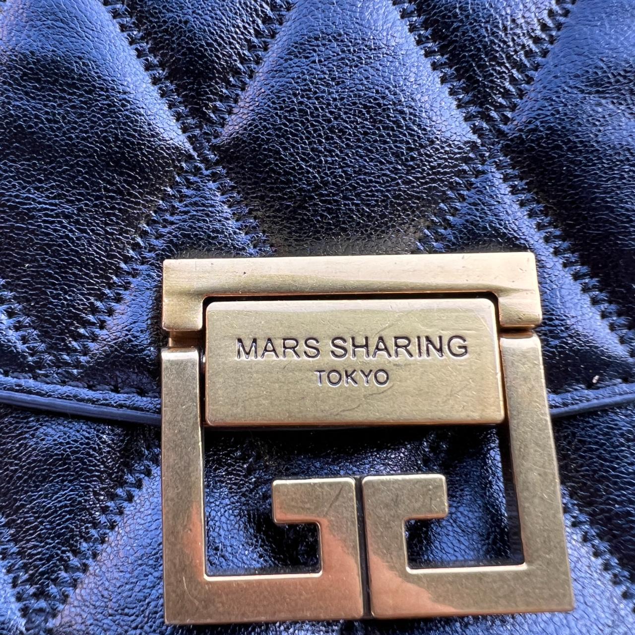 Mars Sharing Tokyo Quilted Shoulder Bag Black - Depop