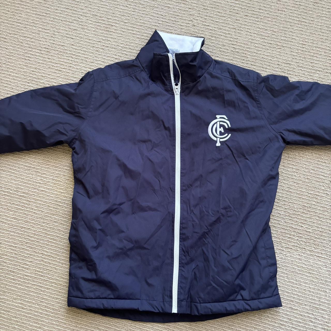 AFL official merchandise - kids Size 8 Carlton Blues... - Depop