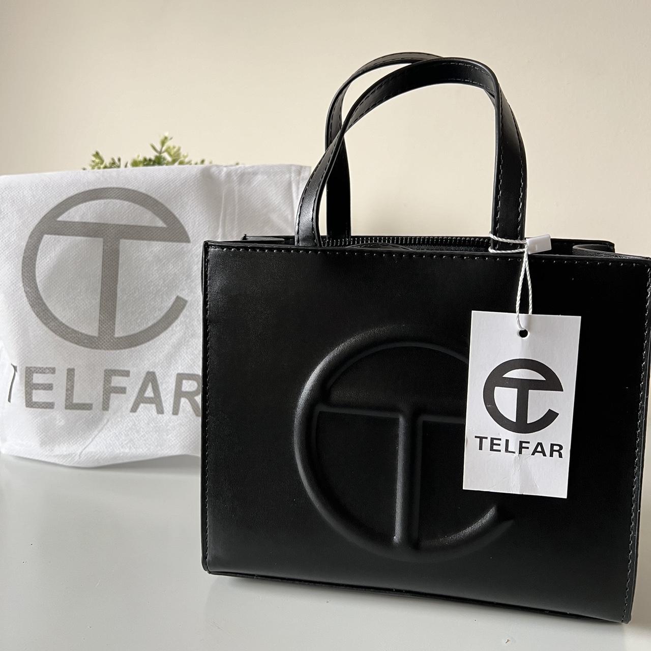 Telfar Small Shopper Tote Bag Handbag Double Strap... - Depop