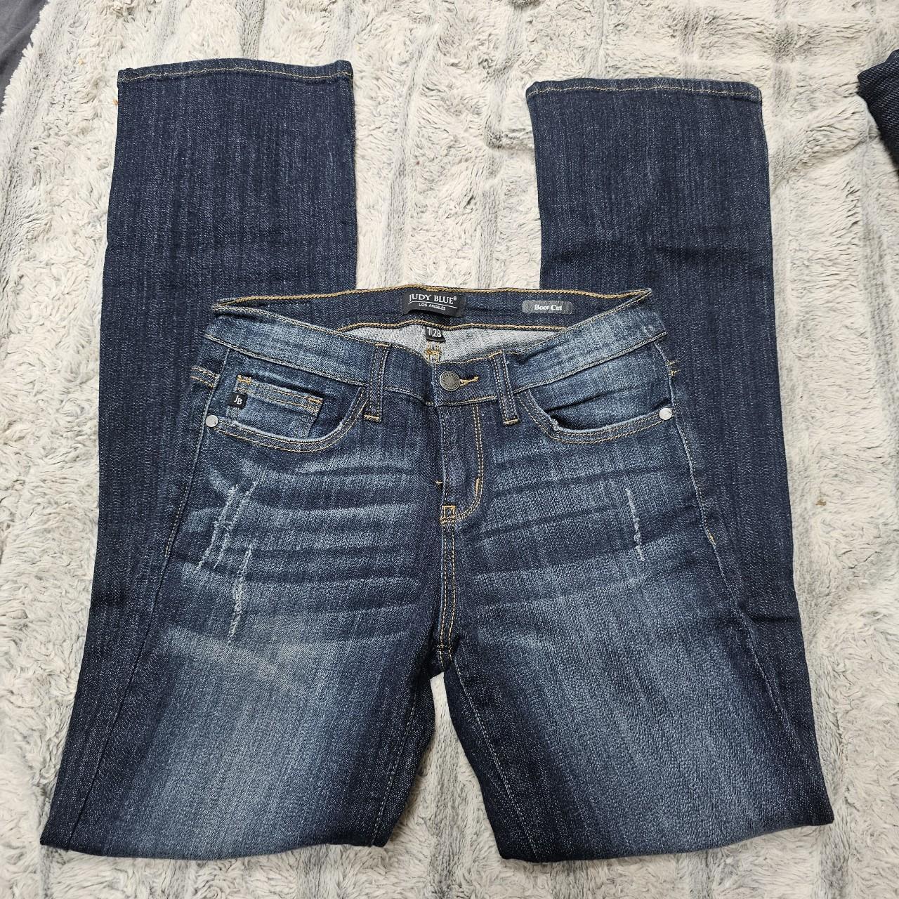 Pre owned See photos Size 7 Judy Blue bootcut jeans... - Depop