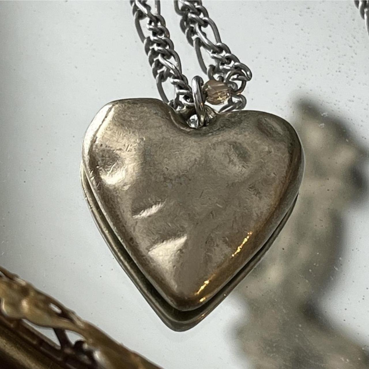 JK by Thirty One necklace. 28 inch chain. Silver... - Depop