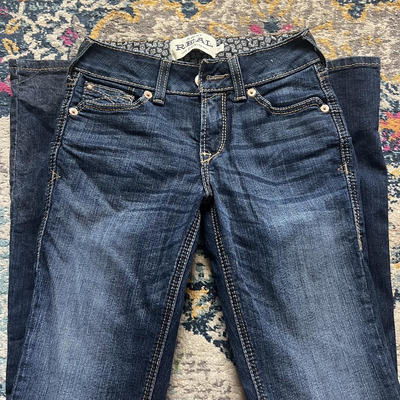 Ariat Denim. Boot cut, mid rise jeans - Depop