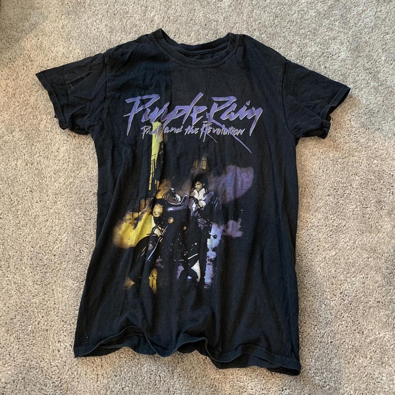 Vintage purple rain shirt Send offers - Depop