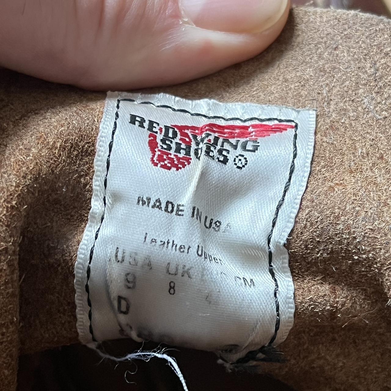 Red Wings Classic Moc Toe Boots 8886 Good use but... - Depop