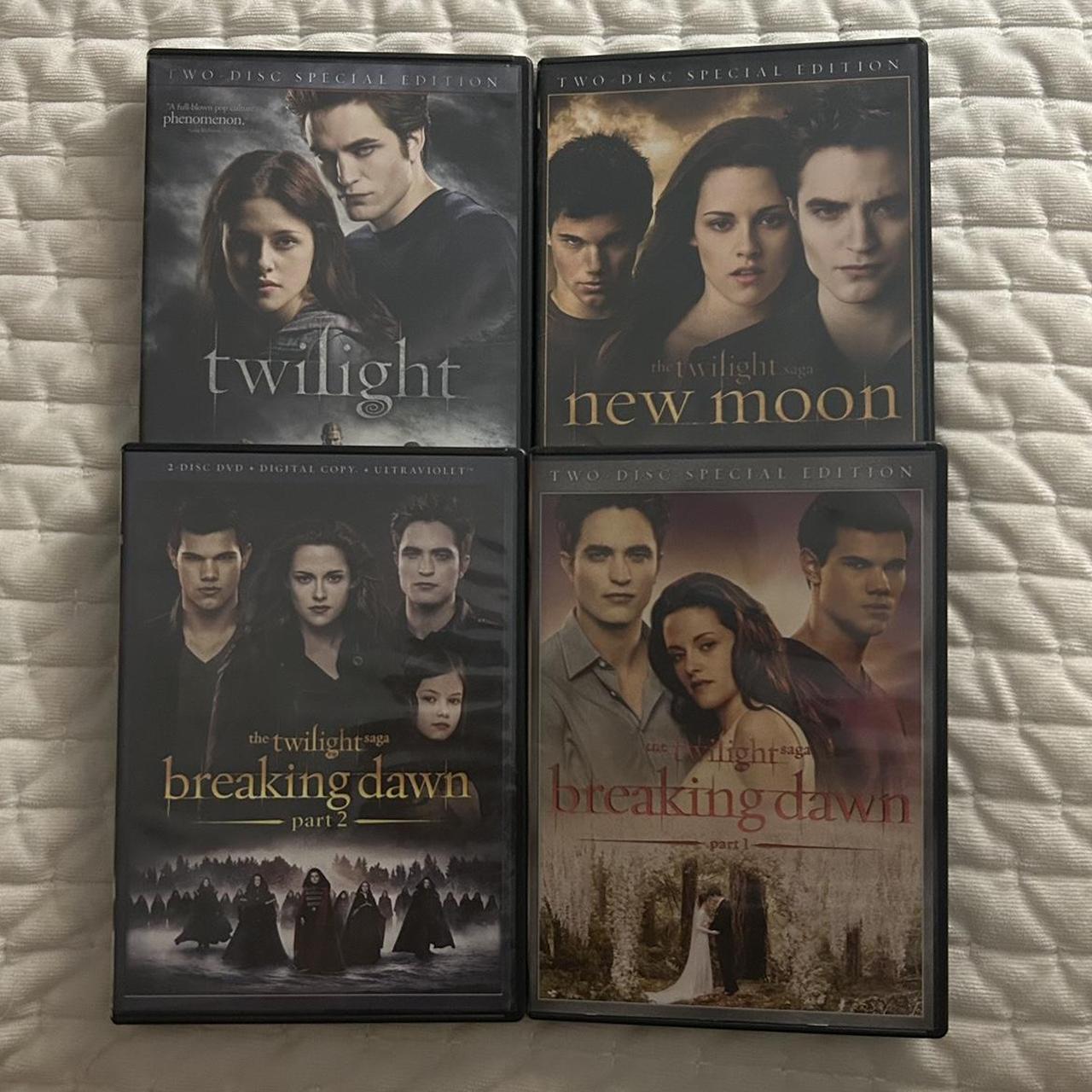 TWILIGHT - 4 DvDs bundle twilight, new moon,... - Depop