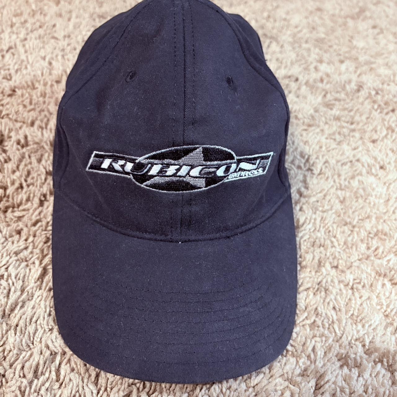 Black Rubicon Racing snapback hat One size #hat... | Depop