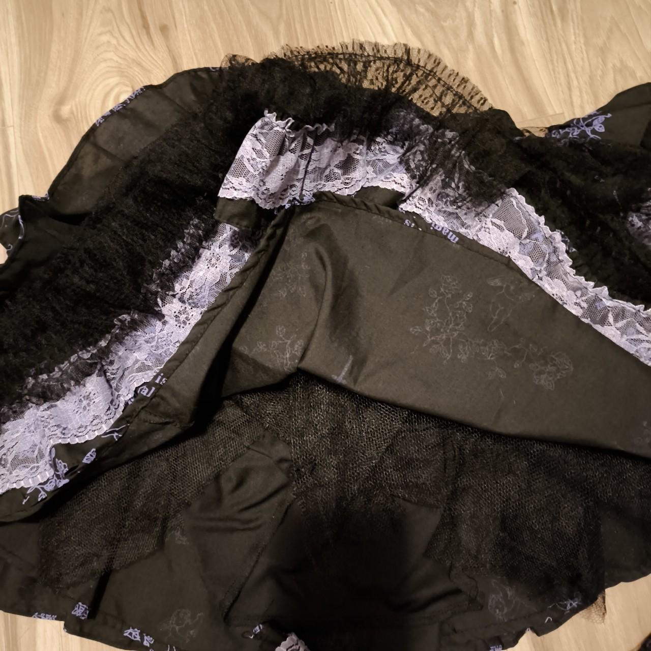 Egl punk lolita skirt with leg warmers set I dont... - Depop