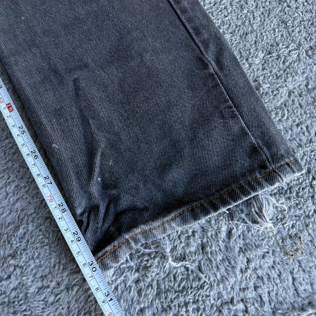 Vintage Distress Button Fly Levi’s 501 Grey Stone... | Depop