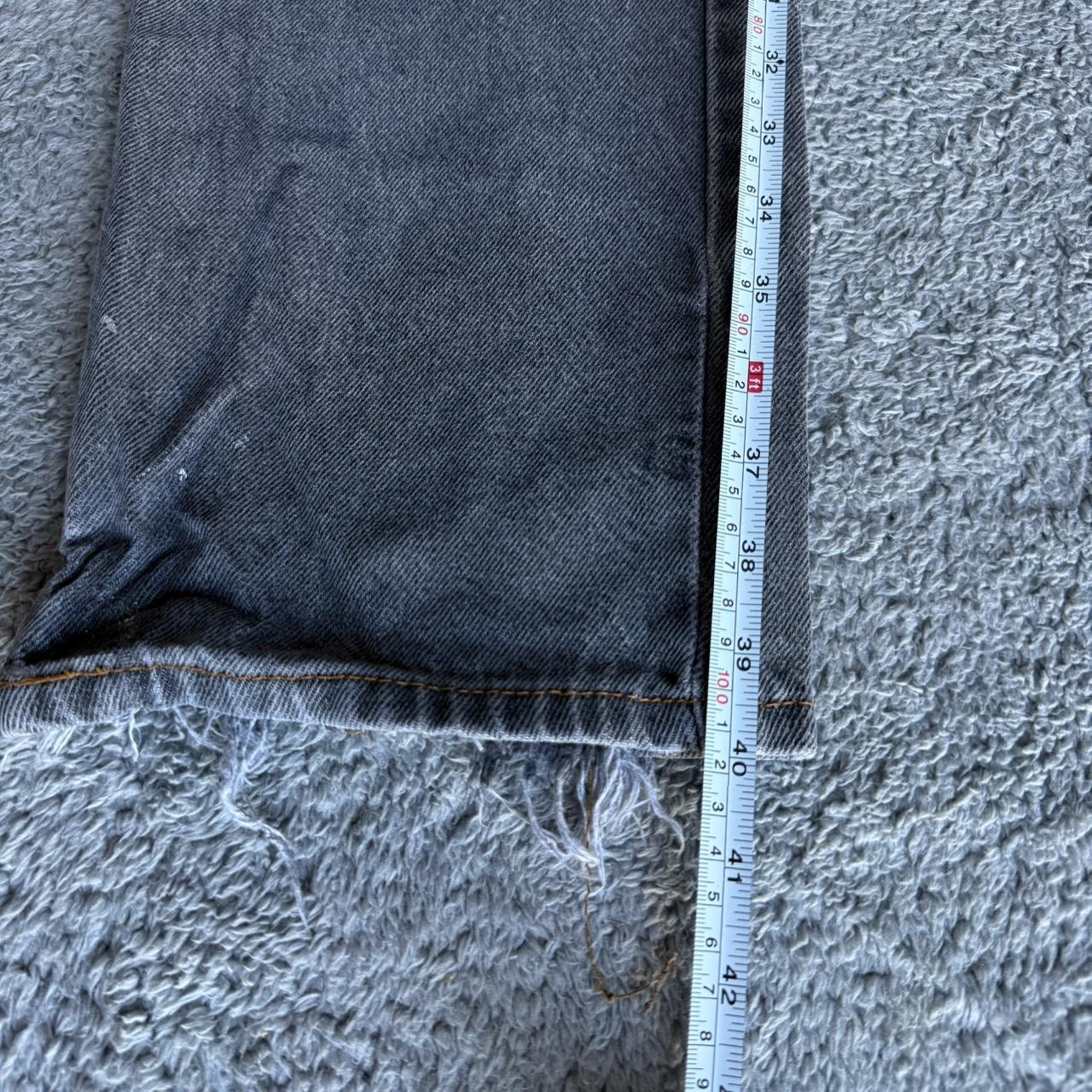 Vintage Distress Button Fly Levi’s 501 Grey Stone... | Depop