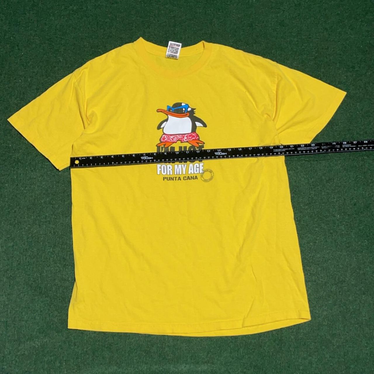 Vintage comedy penguin tee - Depop