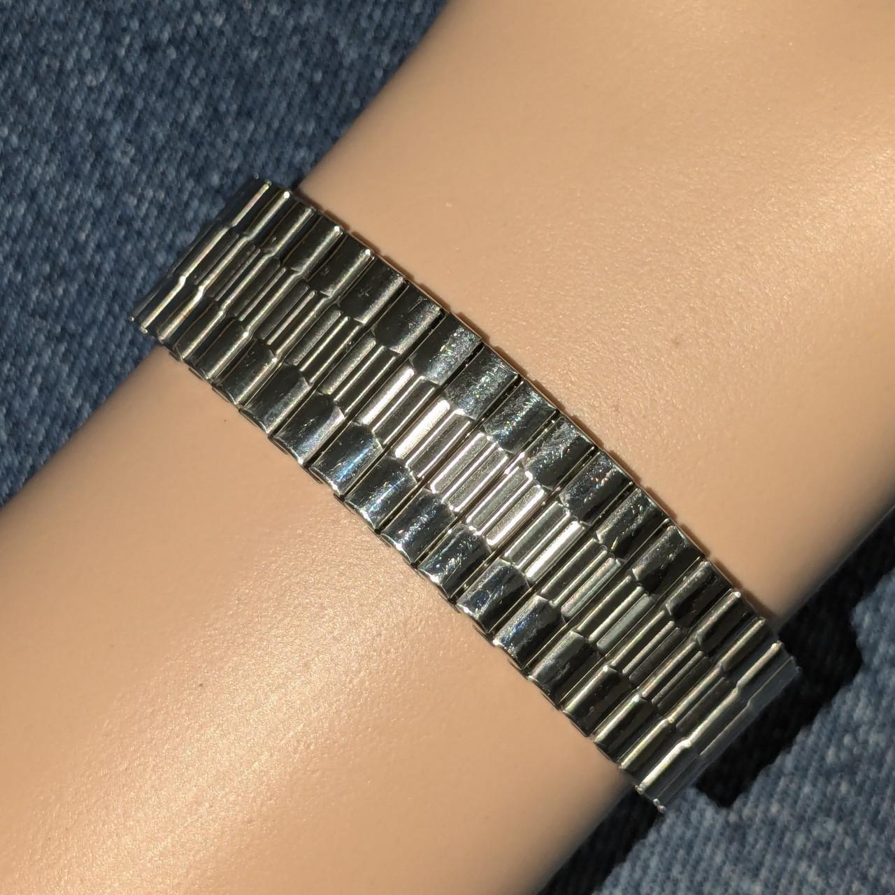 Speidel Express Men's Silvertone Quartz Watch with... - Depop