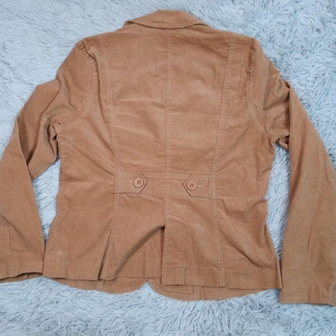 Kikit Jeans Jacket Womens L Beige Blazer Suit Coat... - Depop