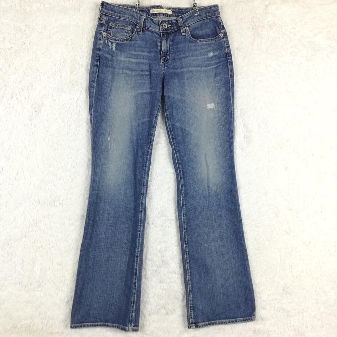 Big Star Womens Jeans Remy Boot Cut Denim Blue Mid... | Depop
