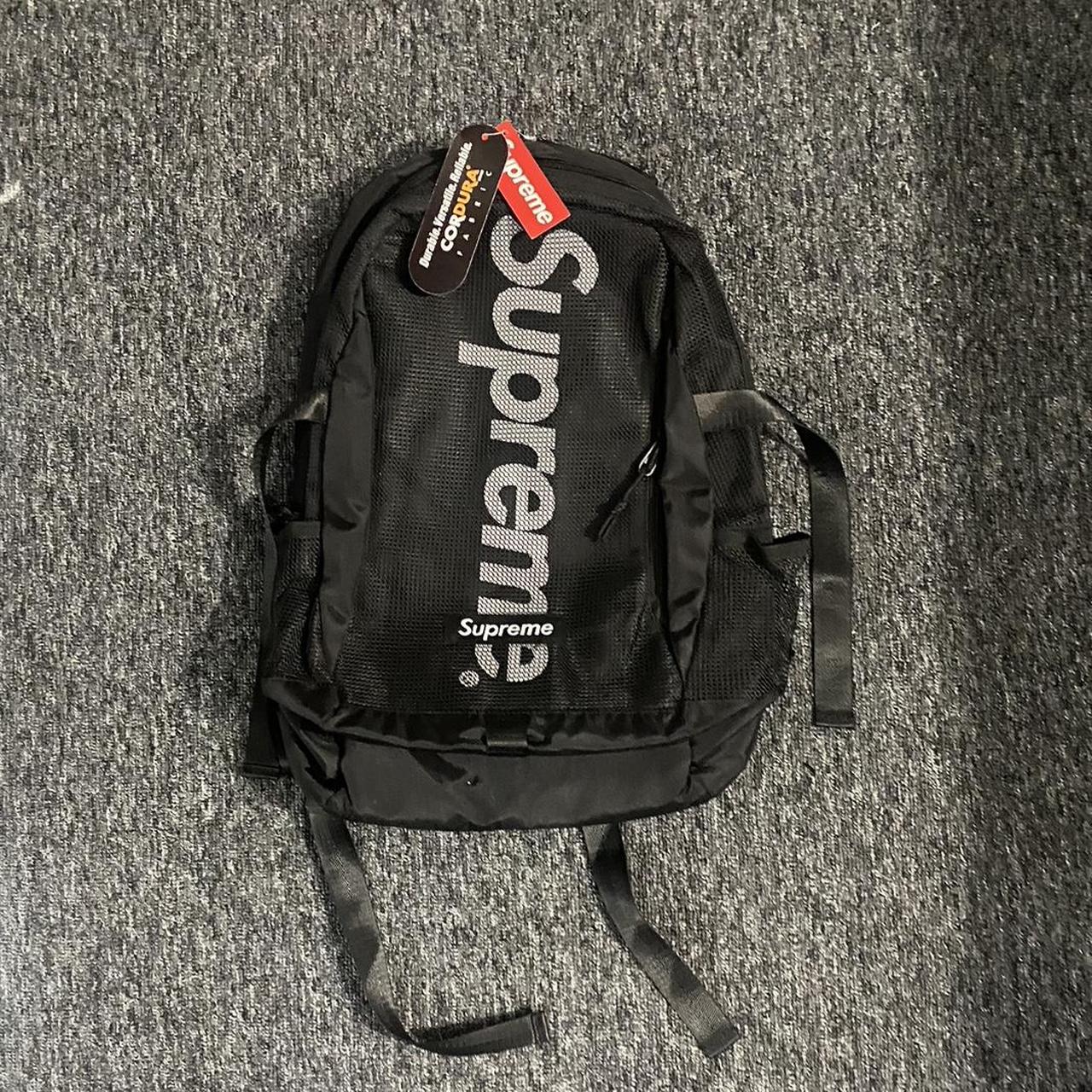 Supreme backpack. Perfect for school or general... - Depop