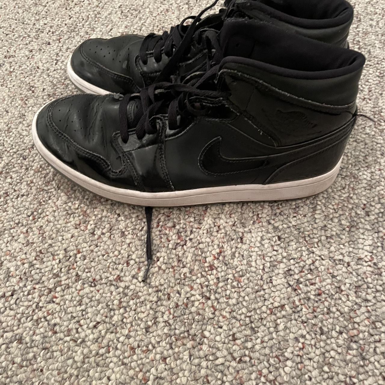 Size 10.5 space jam Jordan 1 mids beaters look... | Depop