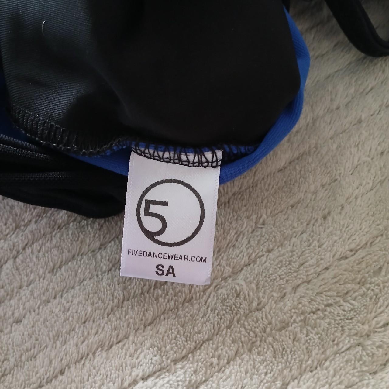 Five Dancewear Blue Black and White Ballet Dance... | Depop
