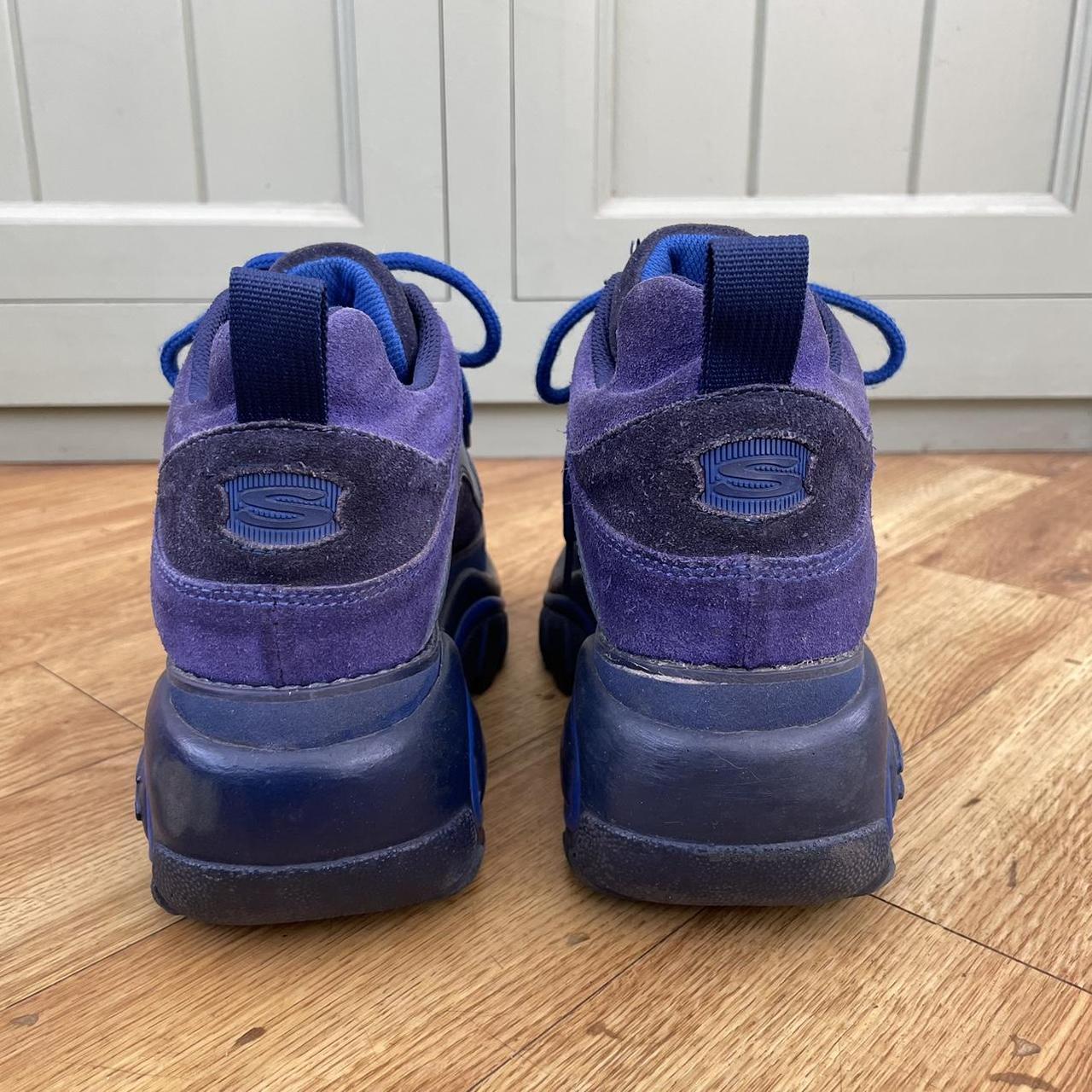 Rare 90s Skechers Platform Trainers Size UK 7 EU... - Depop