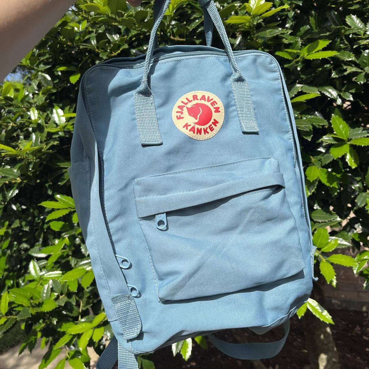 Authentic blue Kanken backpack! Have had for a while... - Depop