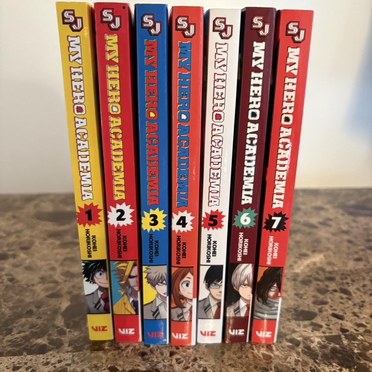 MHA MANGA BUNDLE‼️ My Hero Academia manga volumes 1-6... | Depop