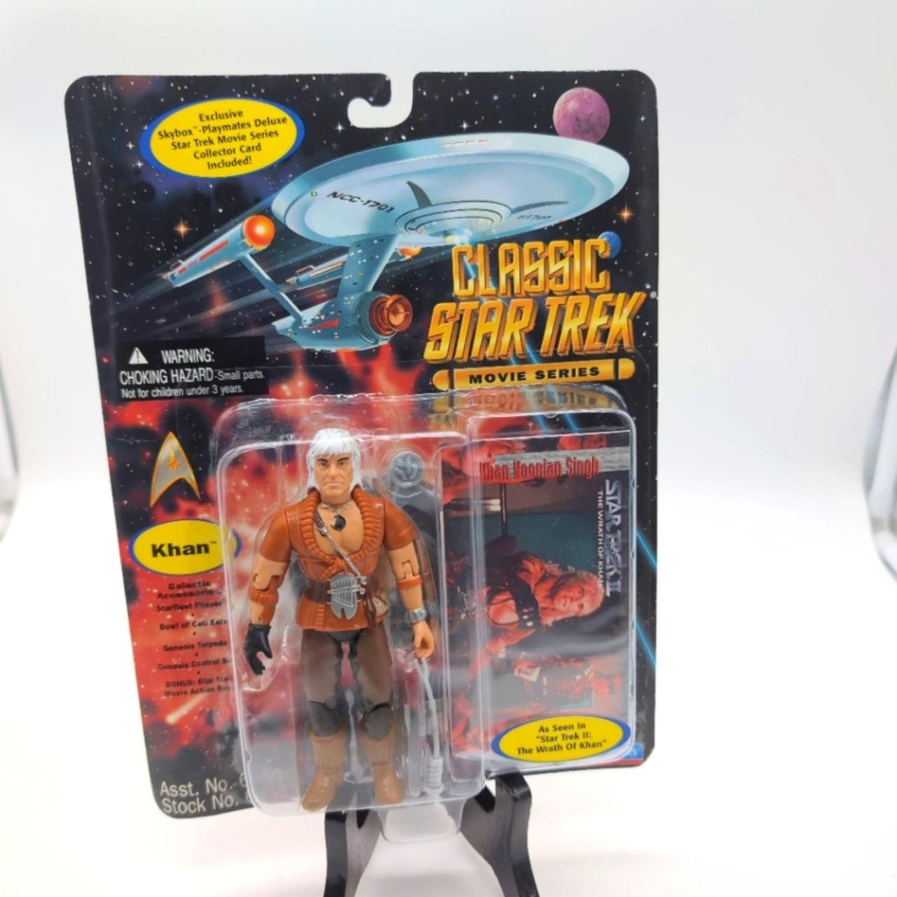 Star Trek Khan Action Figure Playmates Series... | Depop