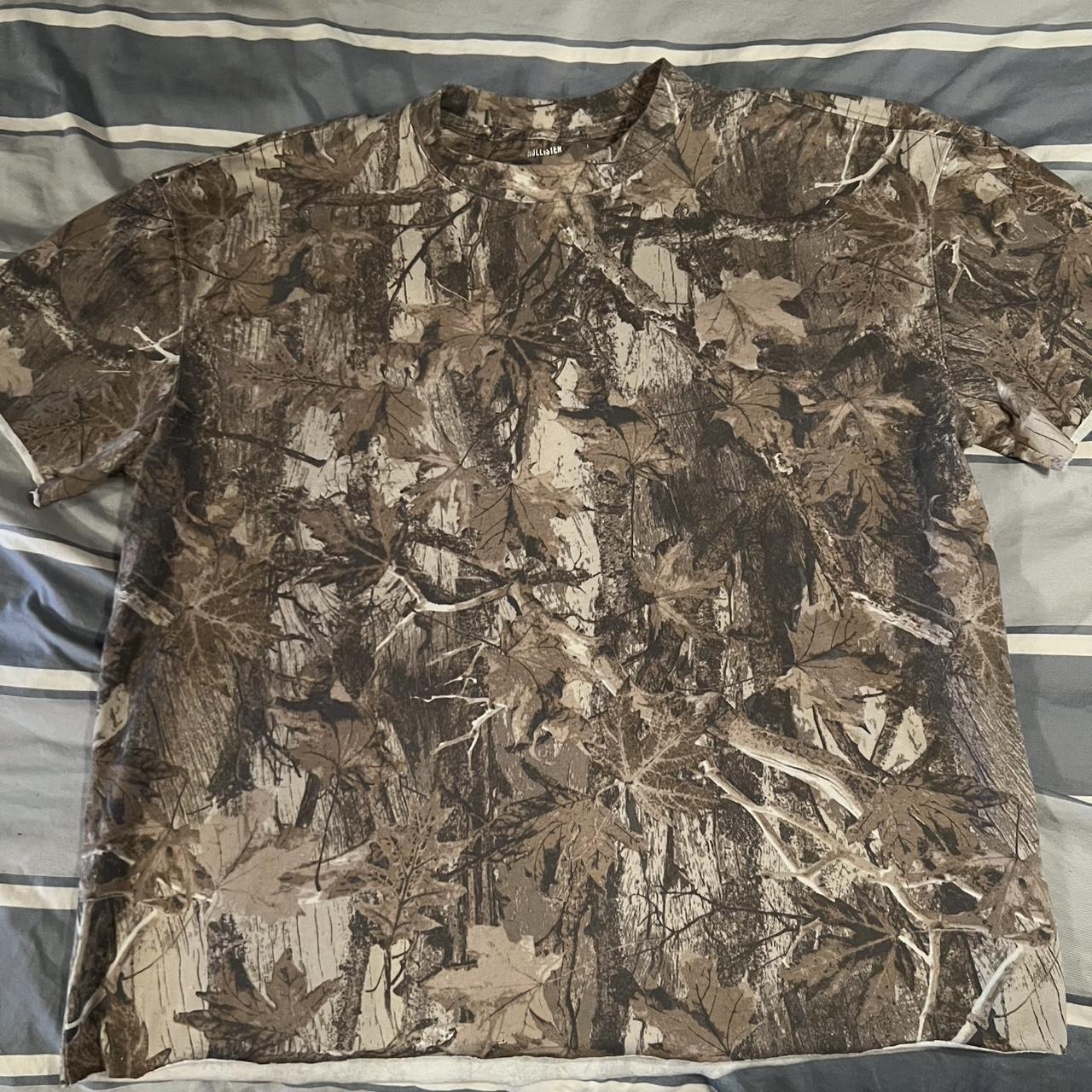 Boxy camo t-shirt #camouflage - Depop