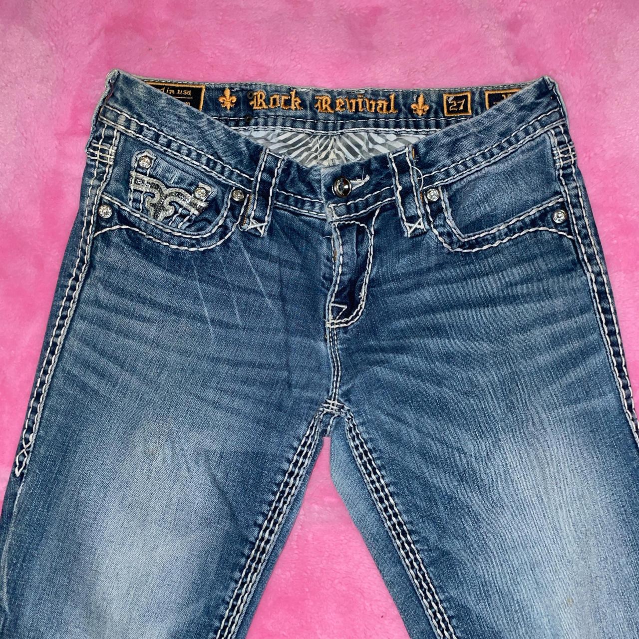 Rock Revival Vika Boot Cut Jeans #rockabilly... - Depop