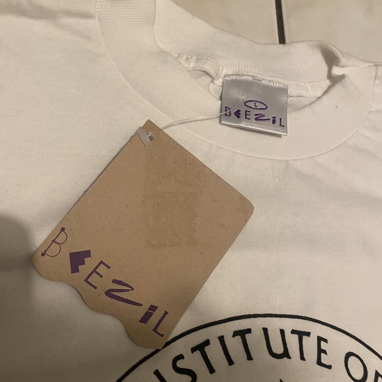 Caltech white and orange tee brand new with tags... - Depop