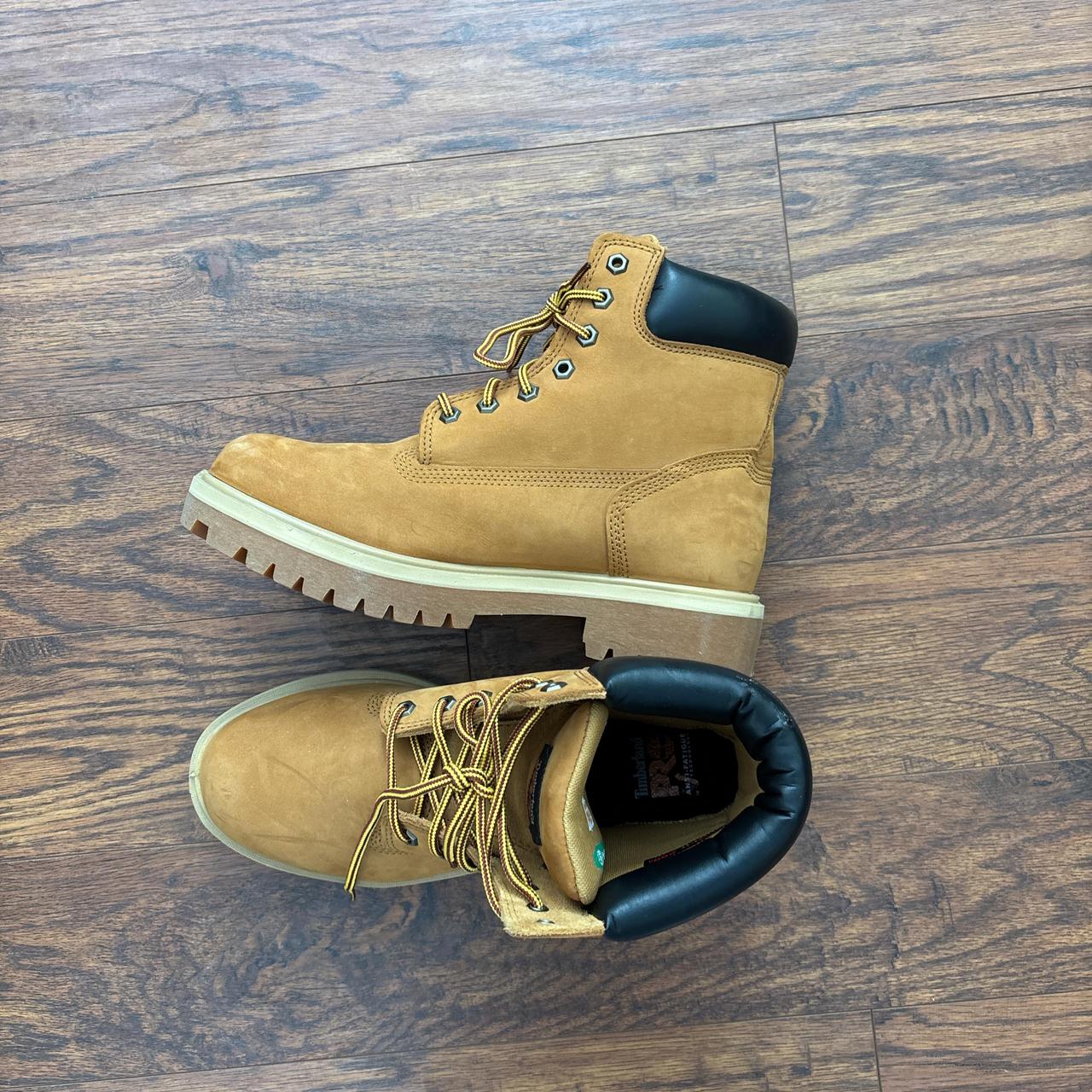 Timberland Pro Boots with steel toe Size 9.5 men’s... - Depop