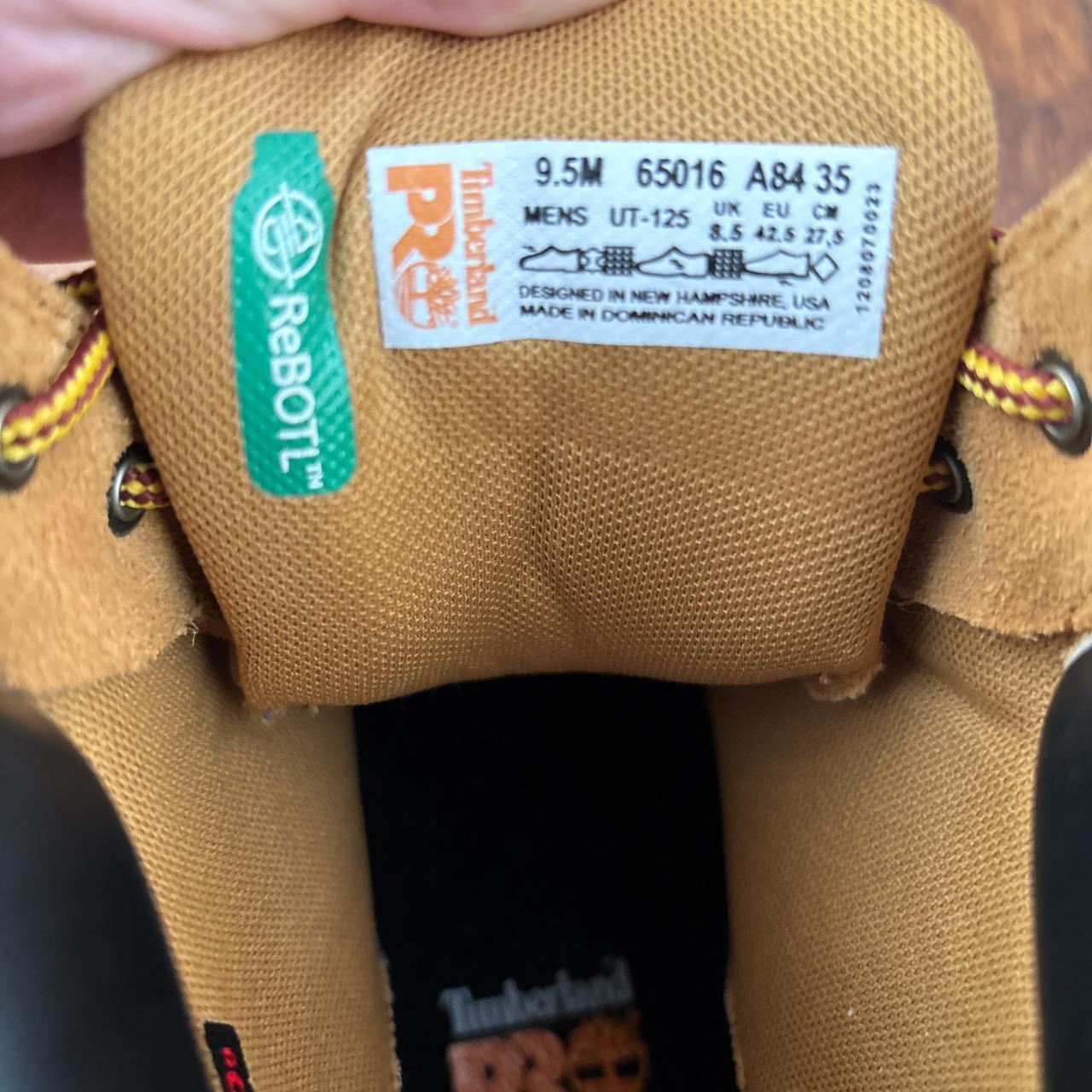 Timberland Pro Boots with steel toe Size 9.5 men’s... - Depop