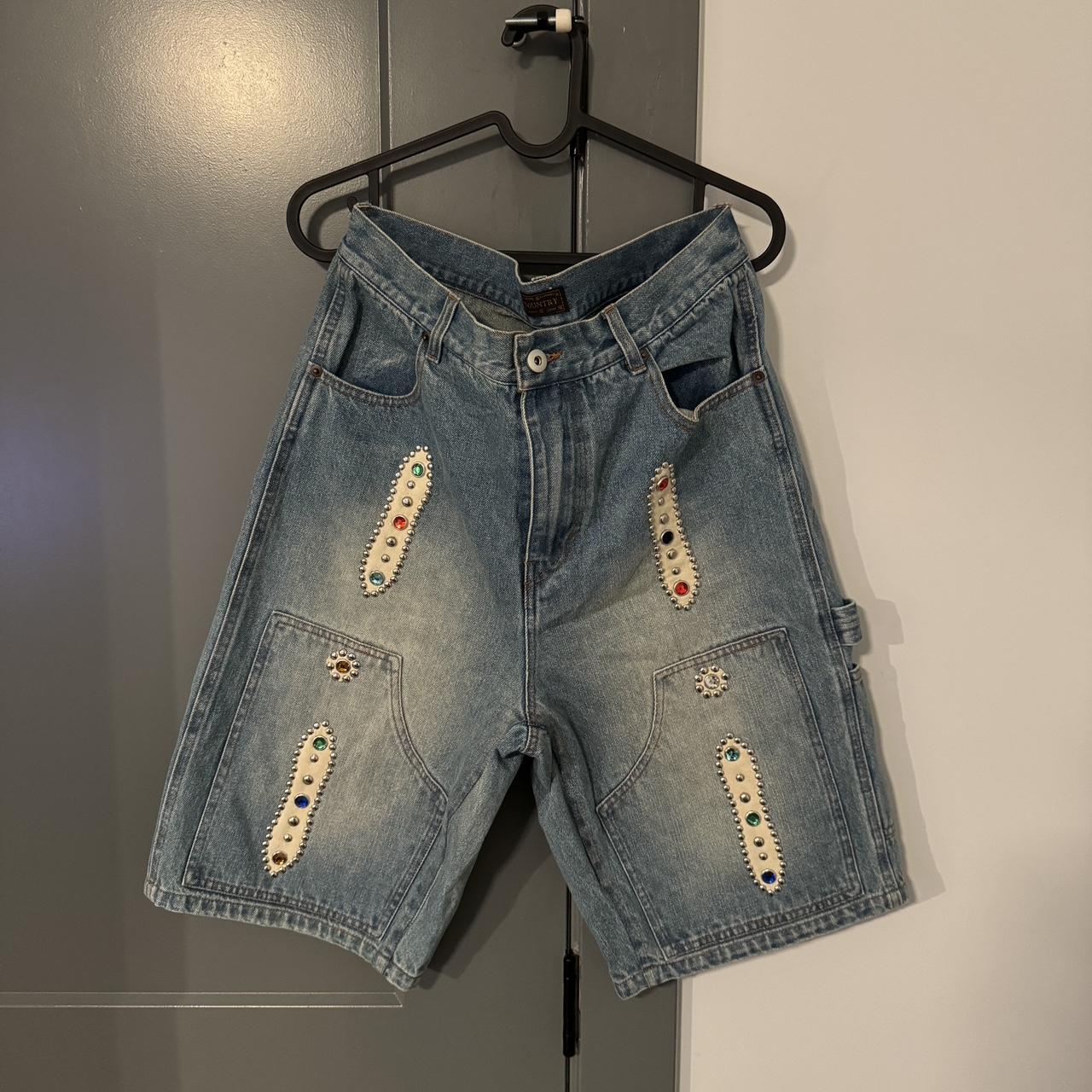 Kapital stud jorts Size 32 Price reflects obvious... - Depop