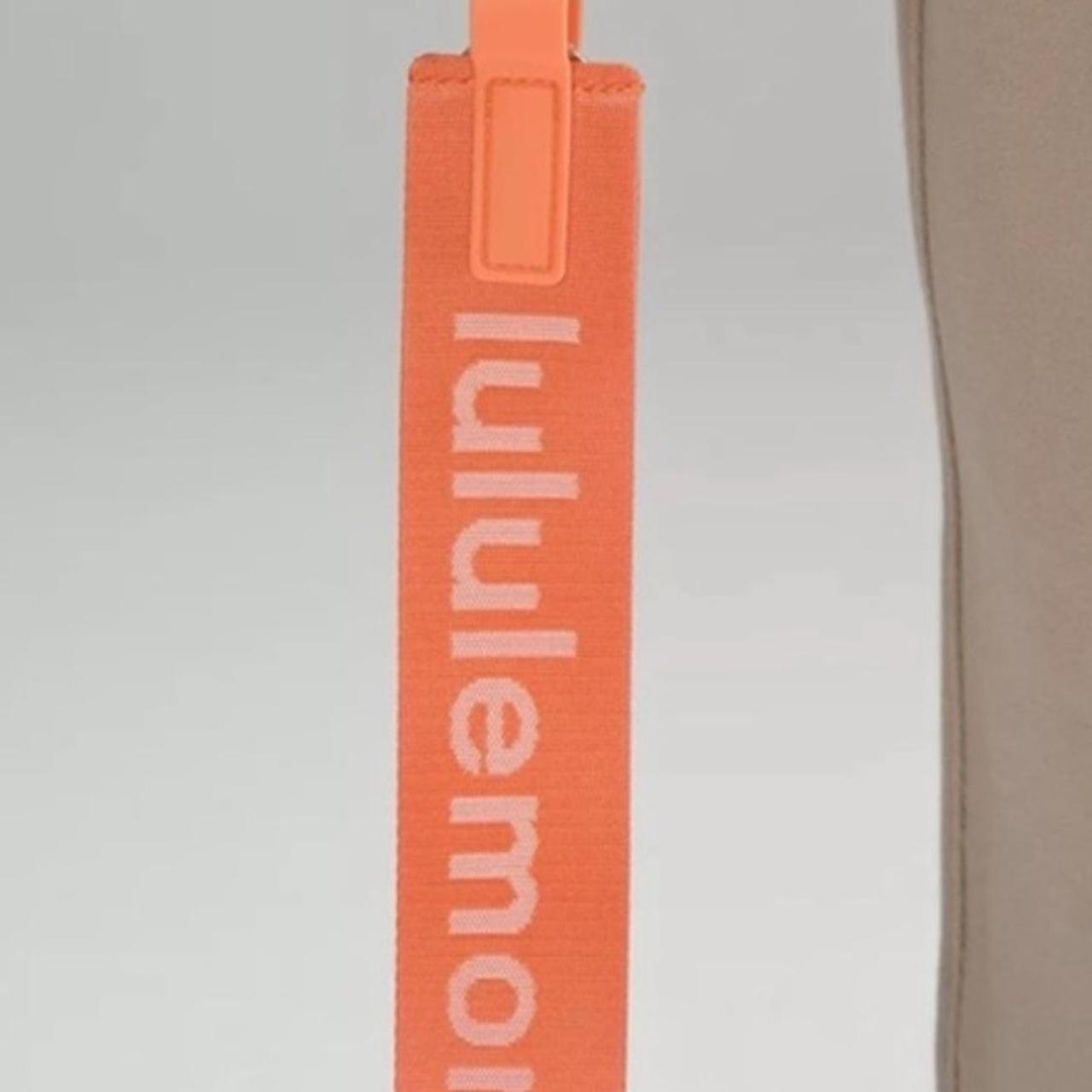 Lululemon never lost keychain orange and white ... - Depop