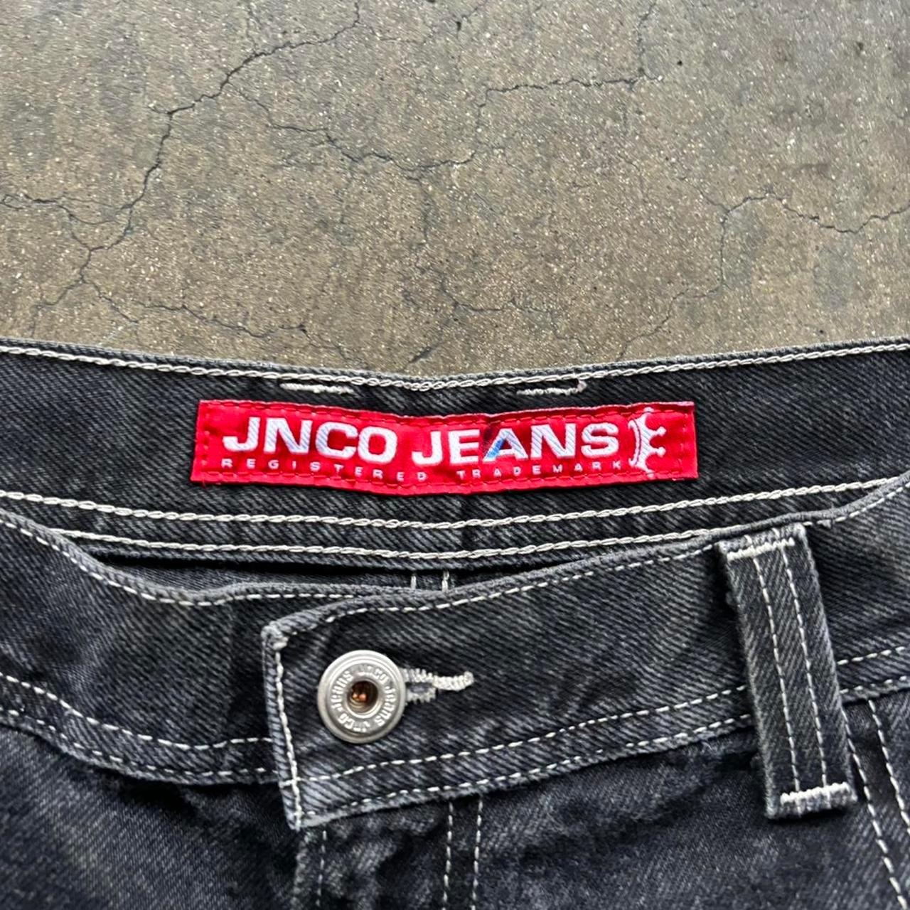 JNCO Men's Black Shorts Jnco Jnco Jorts ‘Dragon... - Depop